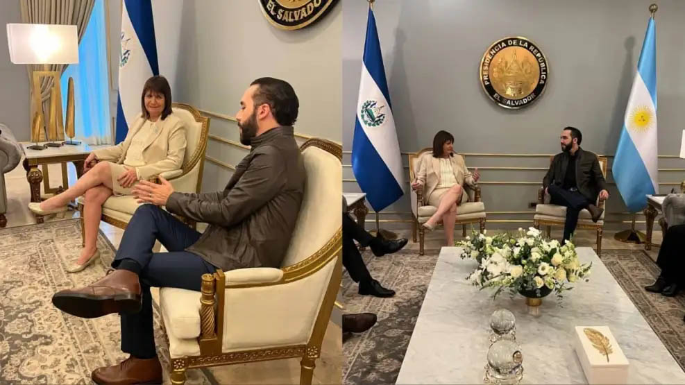 Patricia Bullrich se Reunió con Nayib Bukele en El Salvador y Busca ...