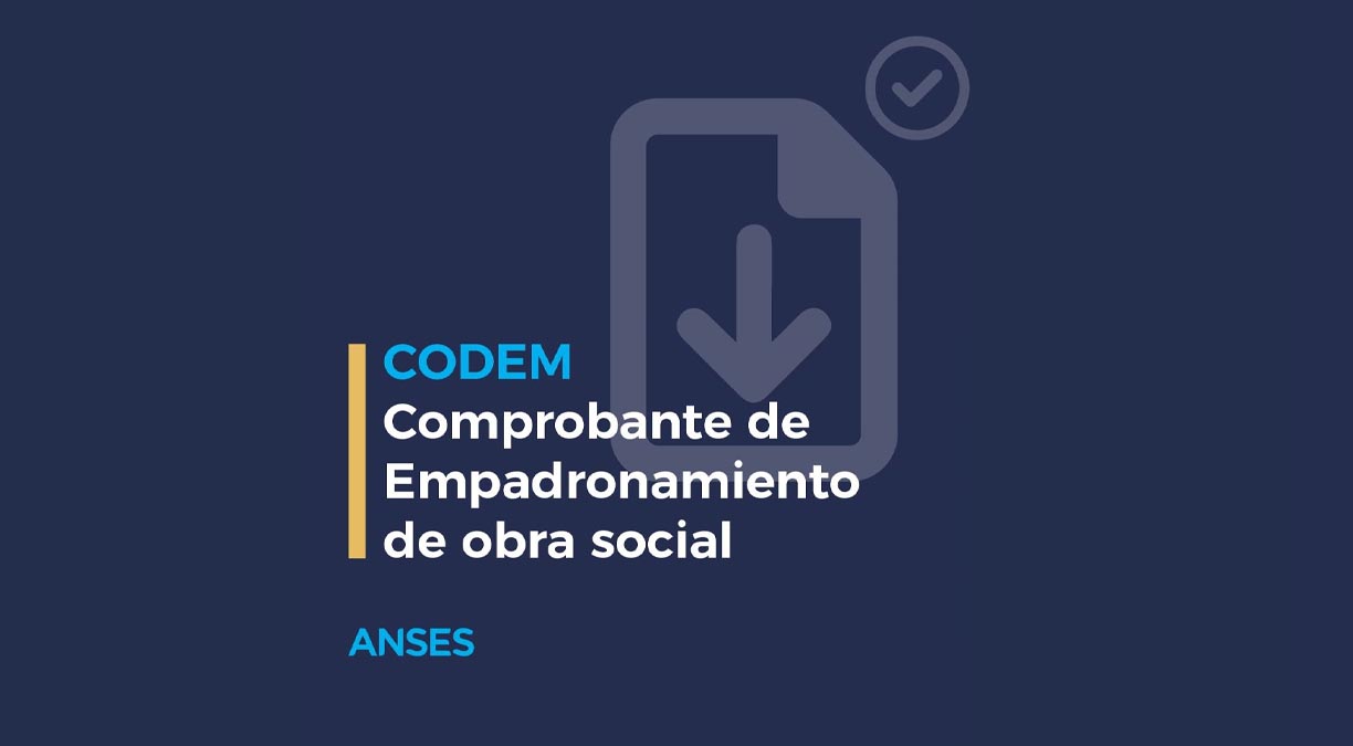Cómo obtener el CODEM desde la web de ANSES fácil y rápido – Nota Social