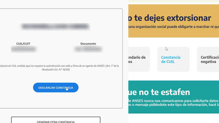Cómo obtener la constancia del CUIL de ANSES en forma rápida y sencilla ...